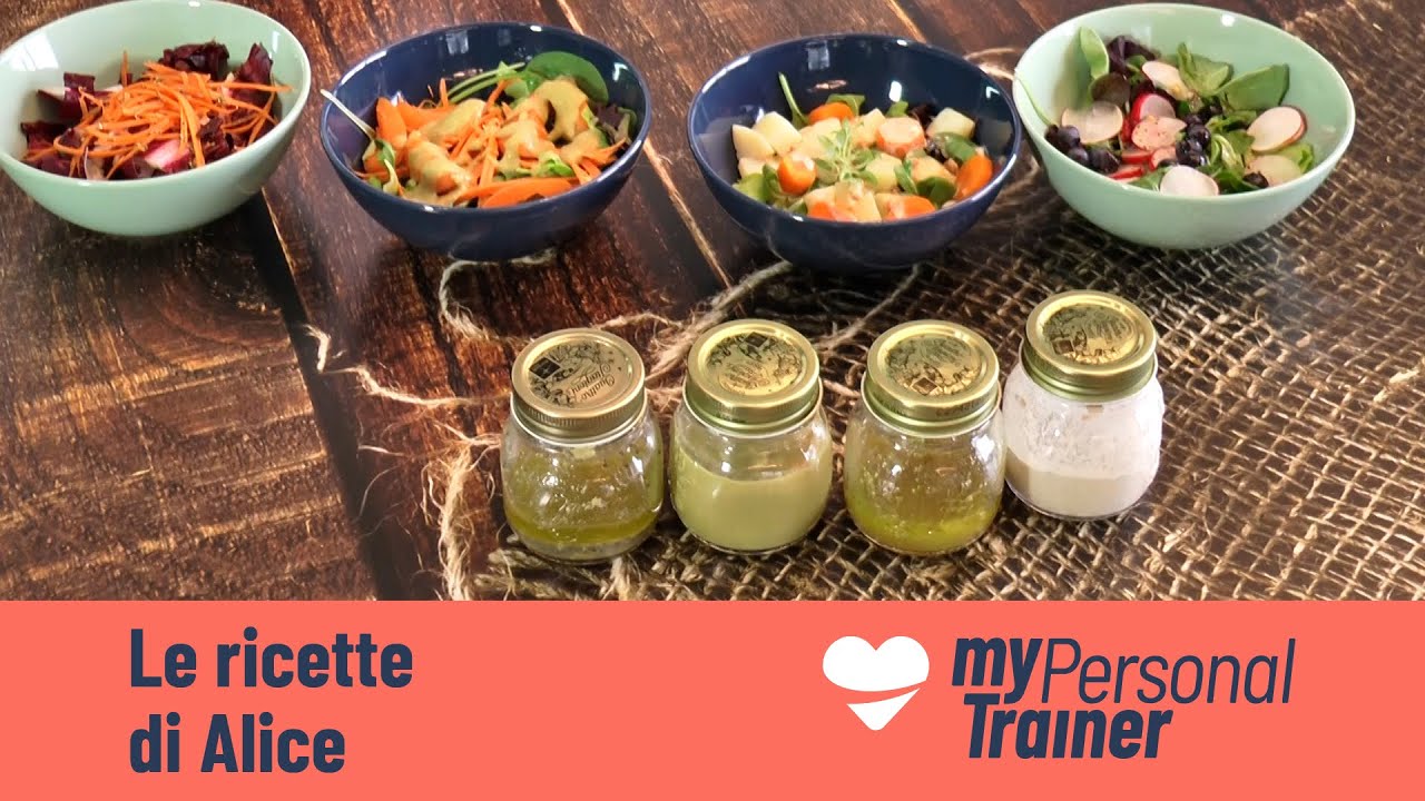 4 tipi di dressing per insalate - YouTube