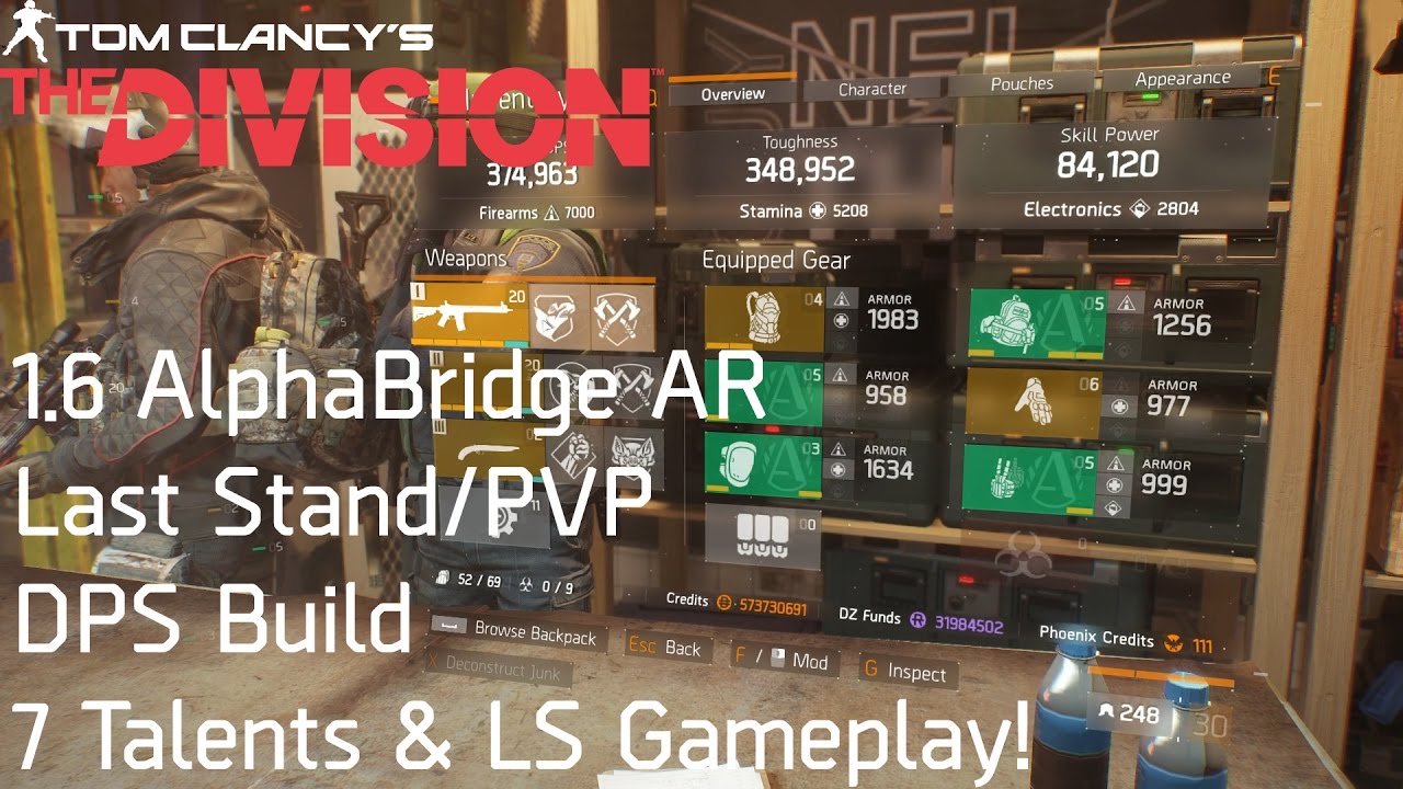 Alphabridge AR Last Stand/PVP DPS build (7 Talents) + Last Stand ...