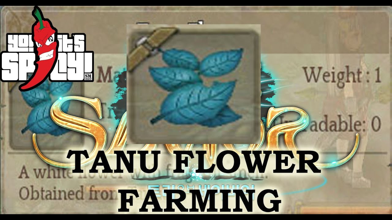 Farming the Tanu Flower | Basic Info & Tips | Spicy Plays Tree of ...