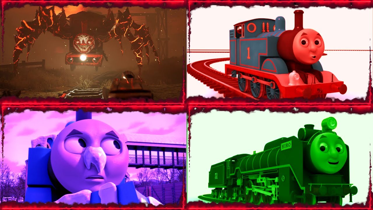Mutant Train Monster🆚Friendly Engine🆚Dark Rail Beast—Epic Tiles Hop ...