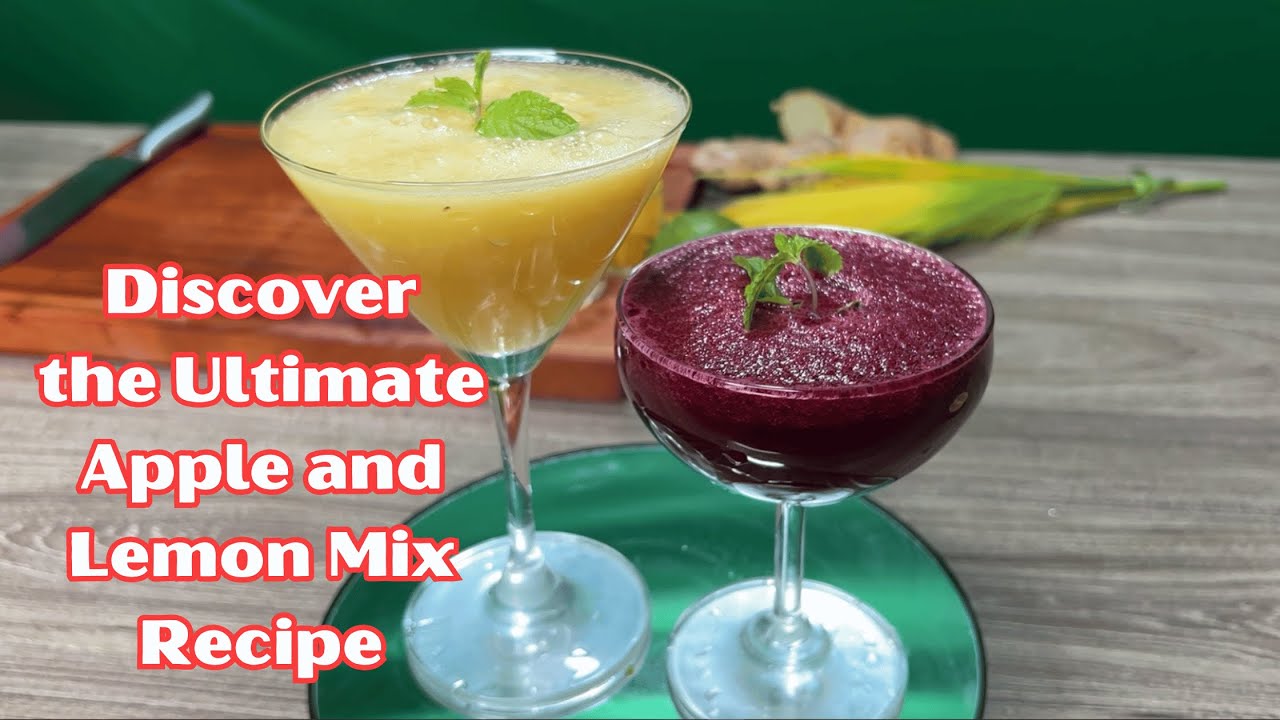Discover the Ultimate Apple and Lemon Mix Recipe: You'll Love It! - YouTube