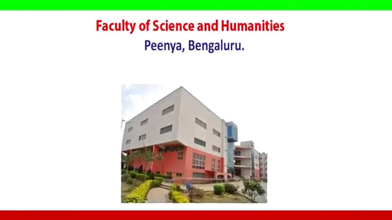 Science & Humanities Courses @ M S Ramaiah University, Peenya - YouTube