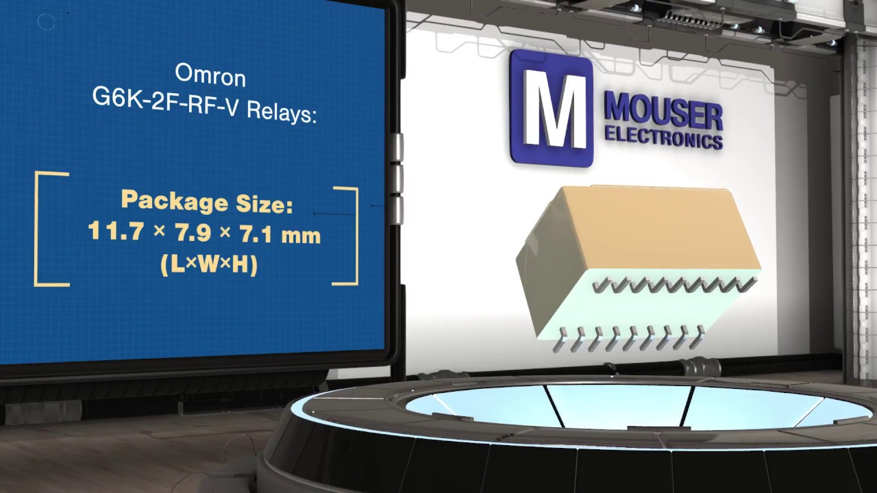 Omron G6k-2F-RF-V Relays | New Product Brief - YouTube