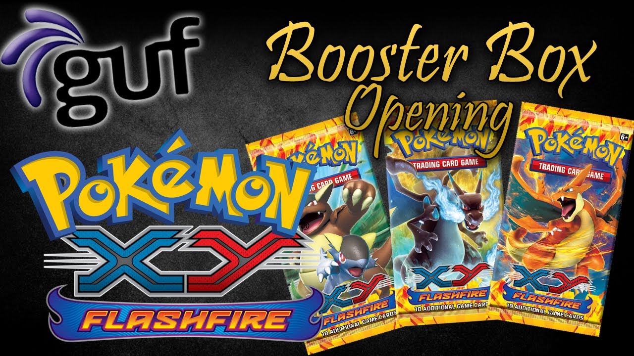 Pokemon: XY Flashfire Booster Box Opening! - YouTube