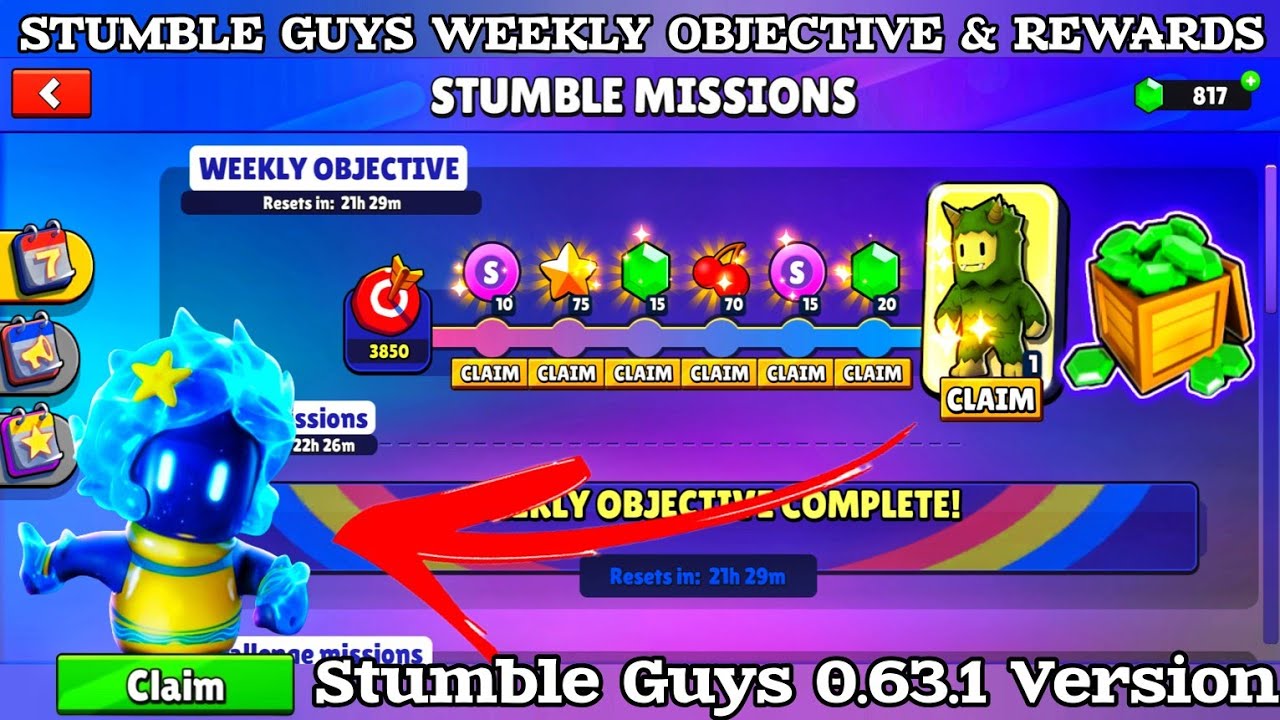 Swamp Troll Stumble Guys Free Skin in Daily Missions - YouTube