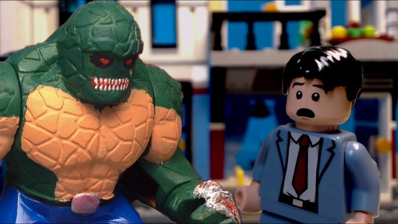 Lego Killer Croc's Lunchtime - YouTube