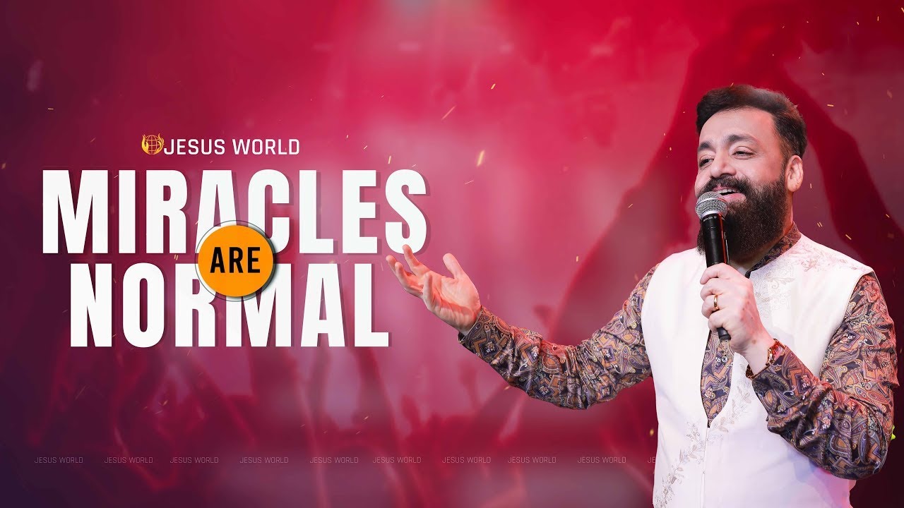 MIRACLES ARE NORMAL | 27/08/2025 | Apostle John Tharu | Jesus World ...