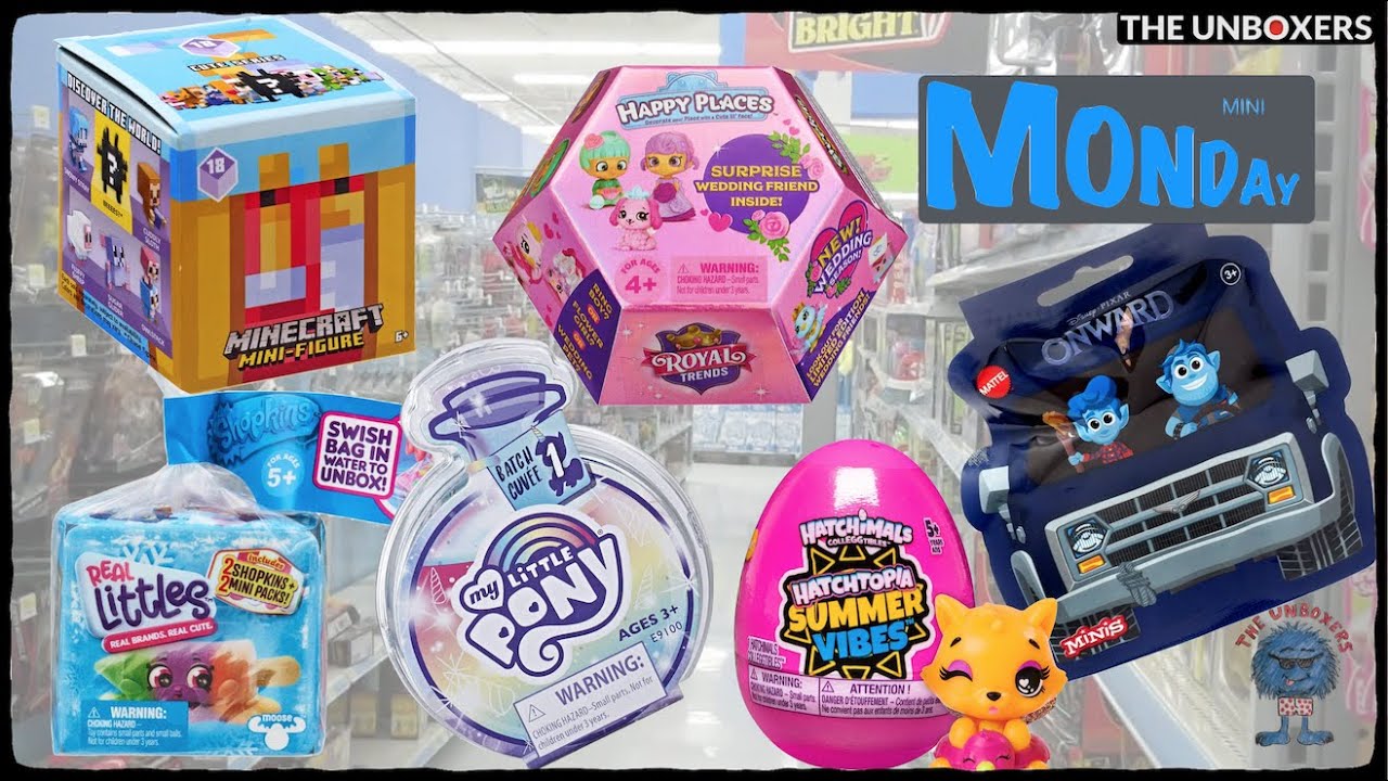 Mini Monday (58) | Unboxing the Blind Bag Toys You Love - YouTube