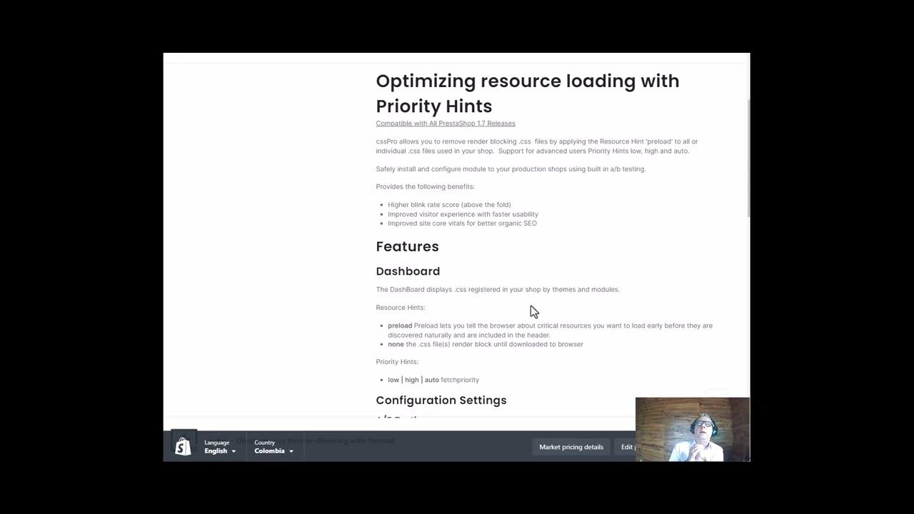 PrestaShop cssPro - Eliminate .css Render-Blocking with Preload - YouTube