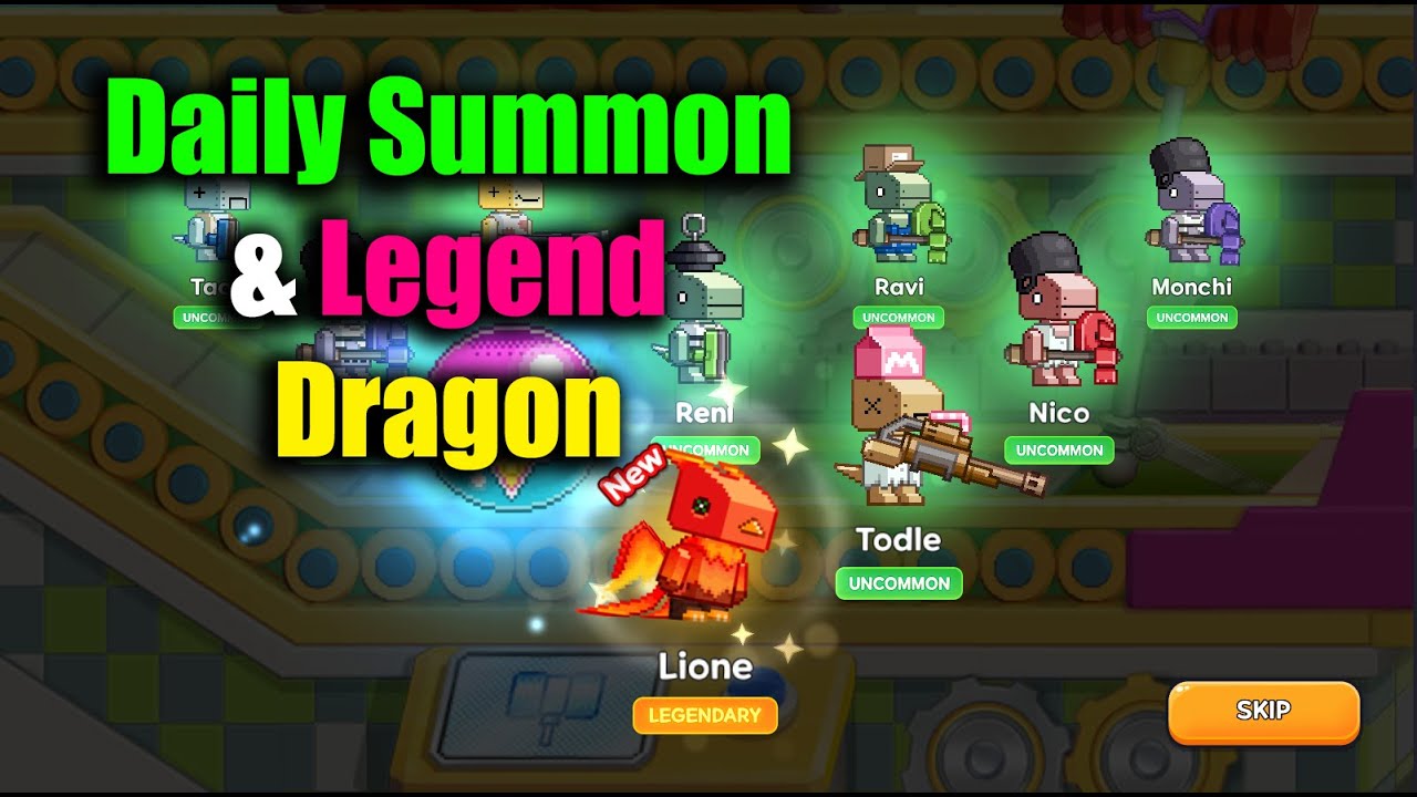 Meta Toy Dragonz Saga Daily Summon & Legend Dragon - YouTube