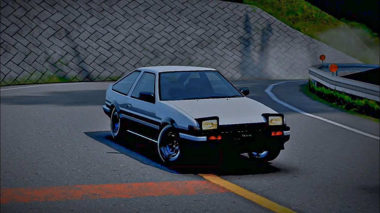 INITIAL D - Space boy Scene! [Assoluto racing Remake.] - YouTube