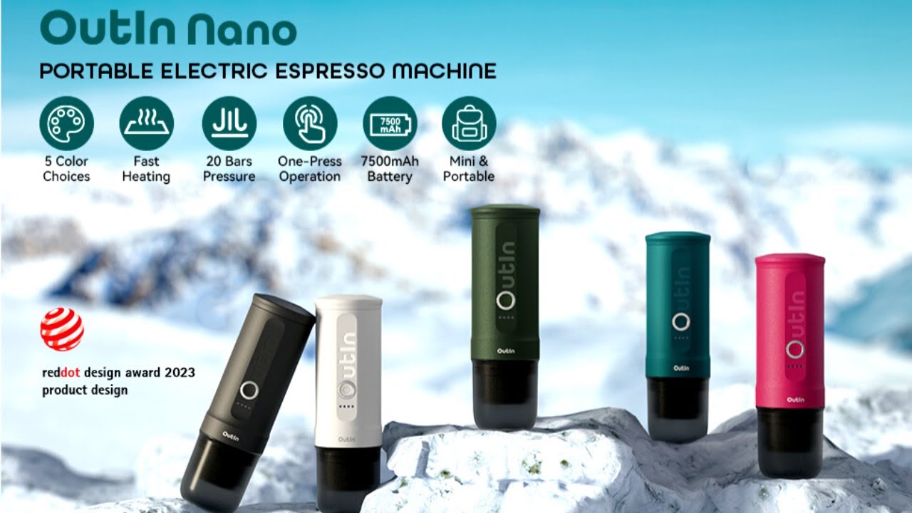 Outin Nano Portable Electric Espresso Machine | Outin Nano | Portable ...