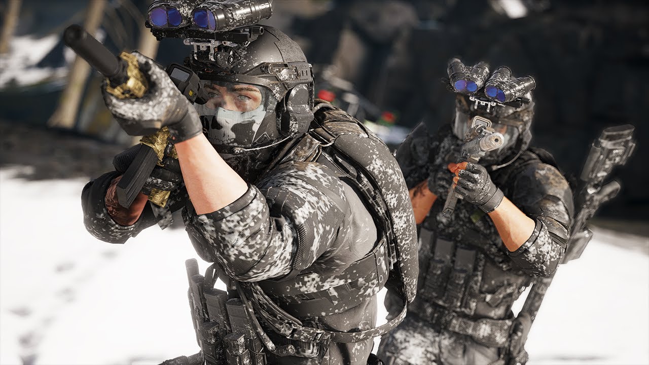 INTENSE CO-OP AMBUSH on a Wolf Base in Ghost Recon Breakpoint - YouTube