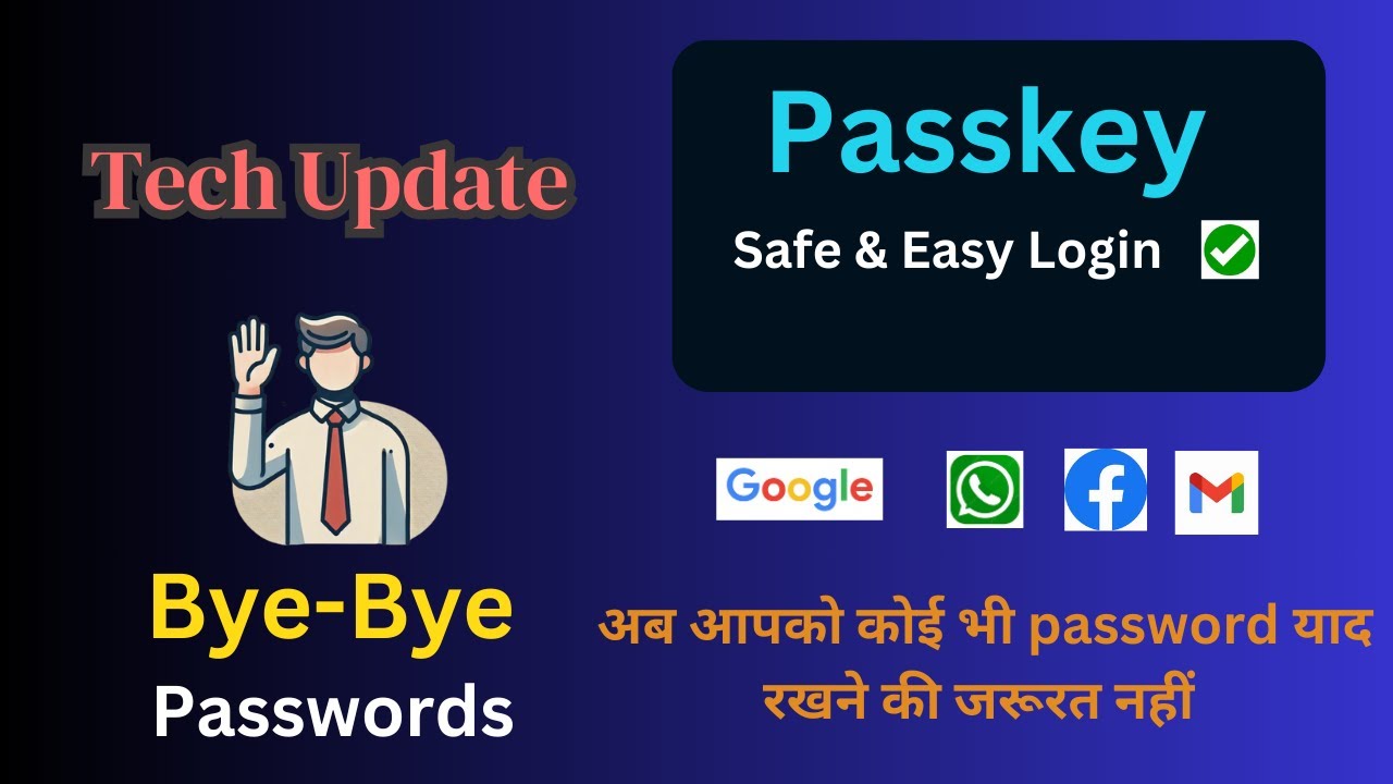 "Passkeys Explained! Say Goodbye to Password Hassles Forever" - YouTube