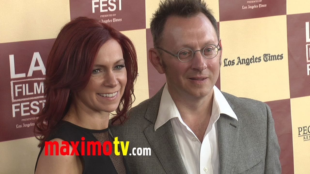 Michael Emerson & Carrie Preston at BERNIE World Premiere Arrivals ...