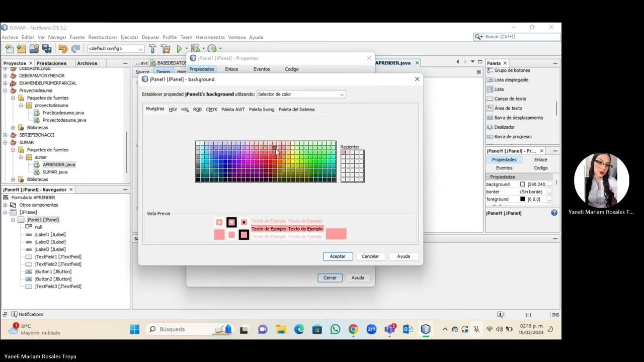 Aprendiendo con NetBeans con la suma de dos números - YouTube