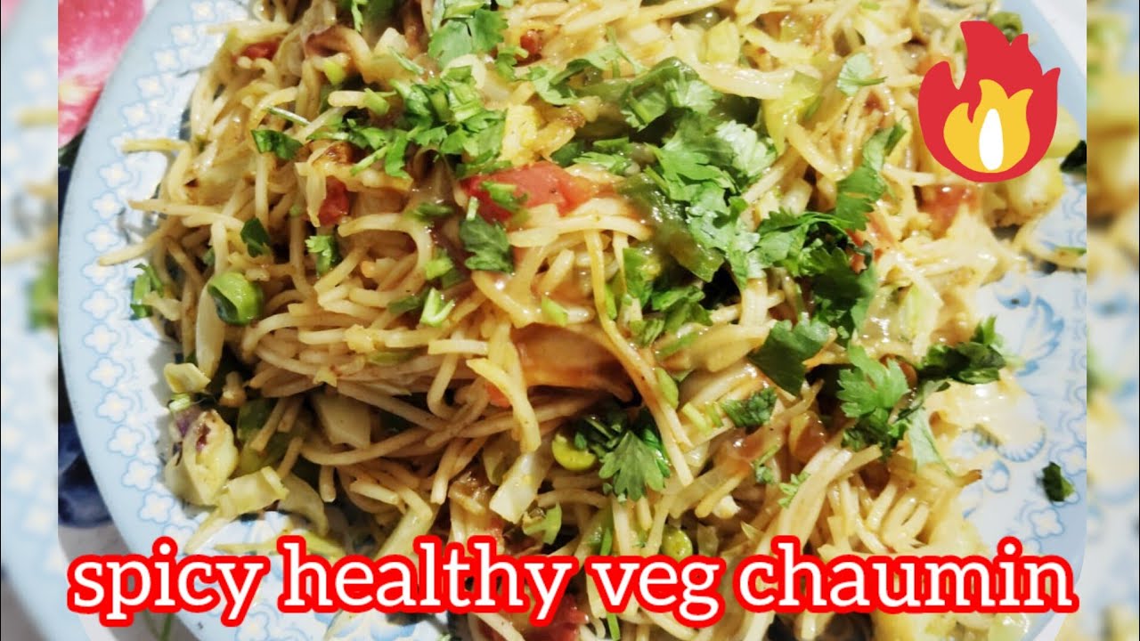 veg chaumin 🔥 how to make veg chaumin😋😋🍳🥣🥣👌👌घर पर बनाएं सब्जी चौमिन 5 ...