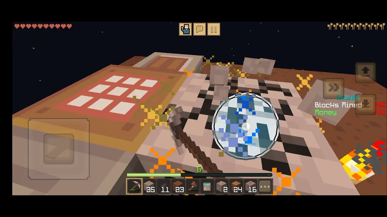 Minecraft, but it WAS one block (Crafting and Building: One Block ...