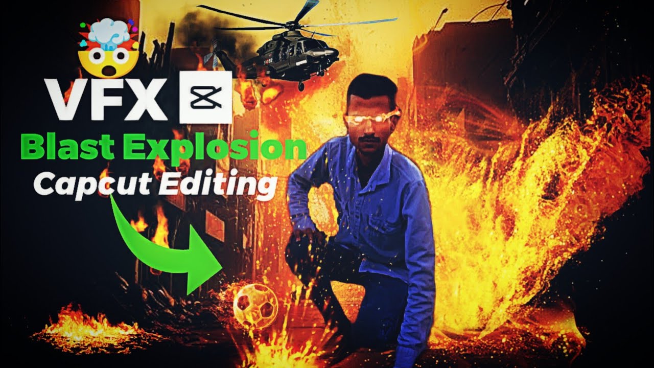 Create Hollywood Quality Explosion in Your video | VFX capcut Tutorial ...