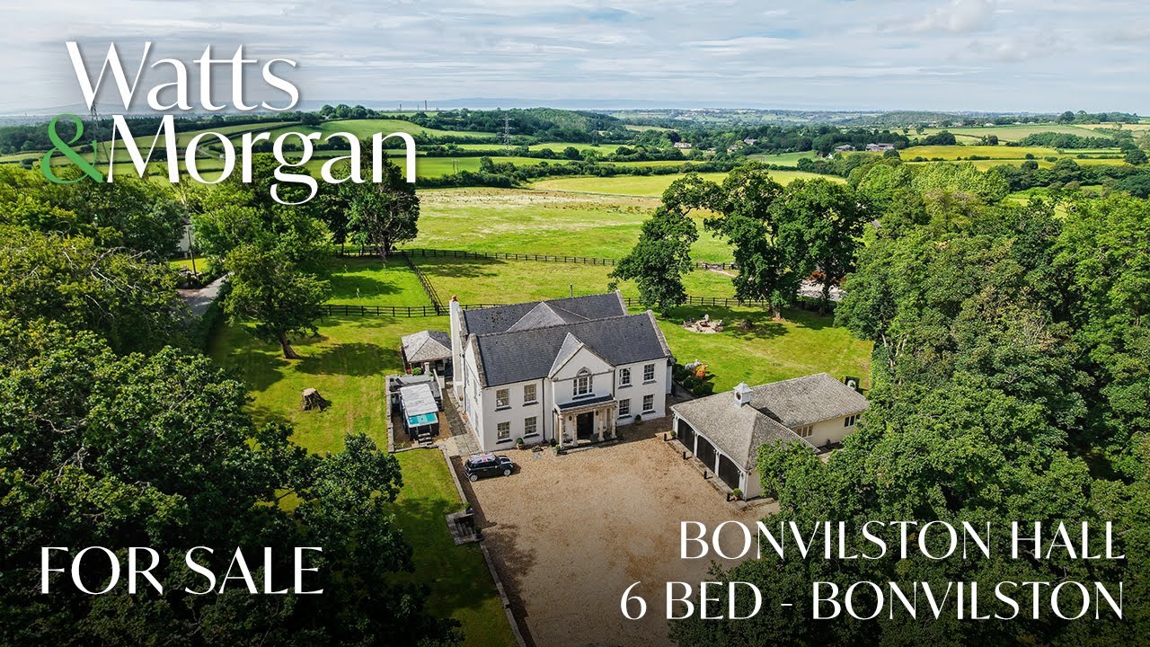 Walk-through property video tour of Bonvilston Hall - Bonvilston - YouTube