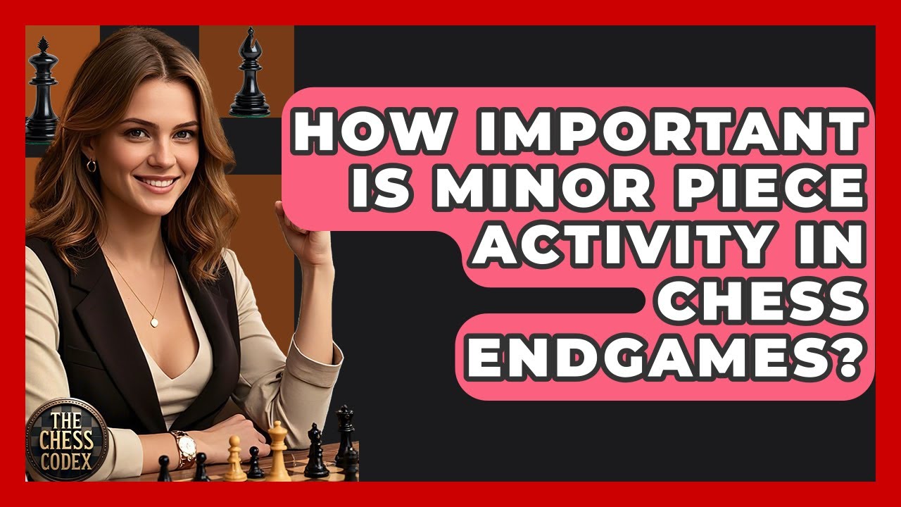 How Important Is Minor Piece Activity In Chess Endgames? - The Chess ...