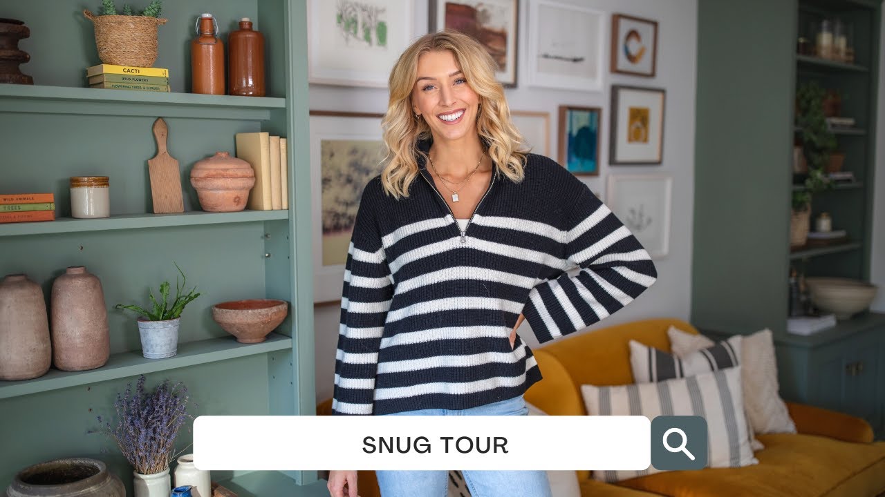 SNUG TOUR! Before + After Home Renovation of Our Living Space - YouTube