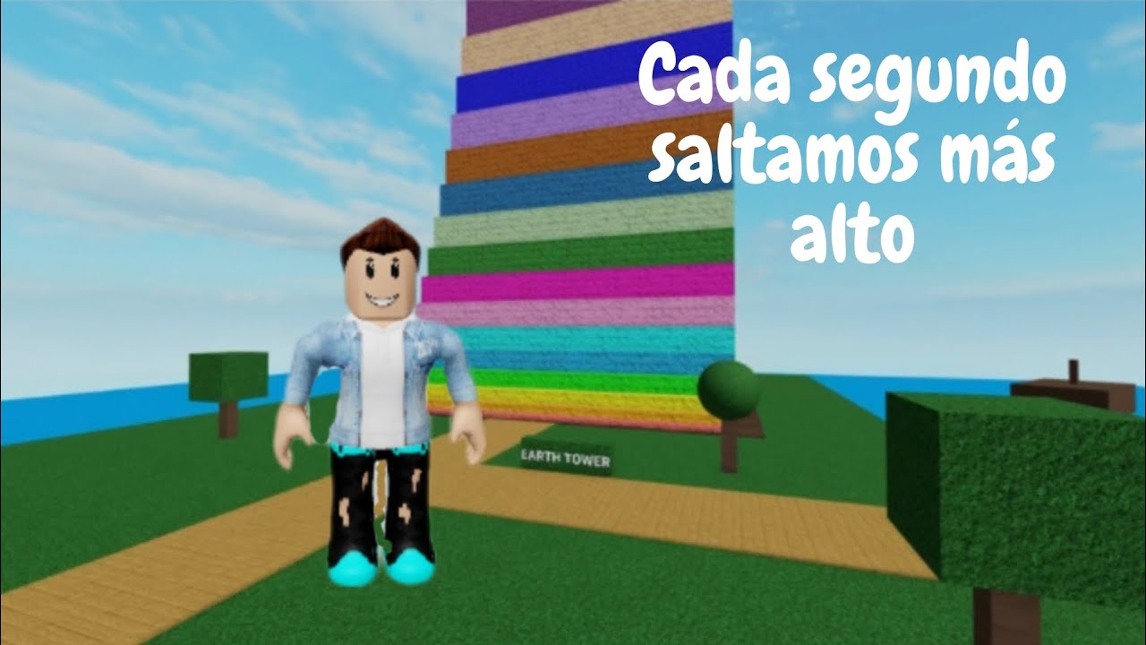 Cada segundo saltamos más alto | Roblox - YouTube