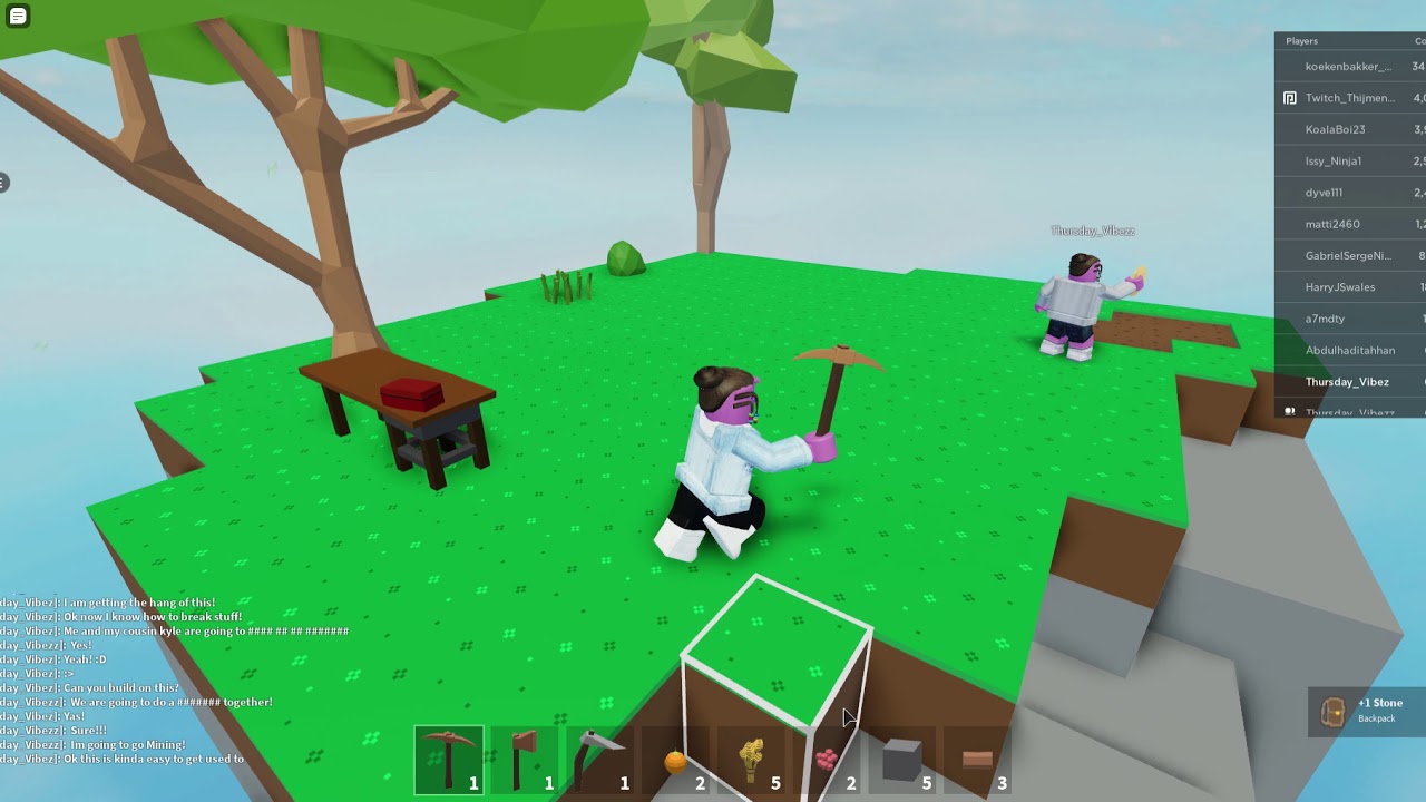 My FIRST time playing Skyblox IT IS AWESOME! (Roblox) - YouTube
