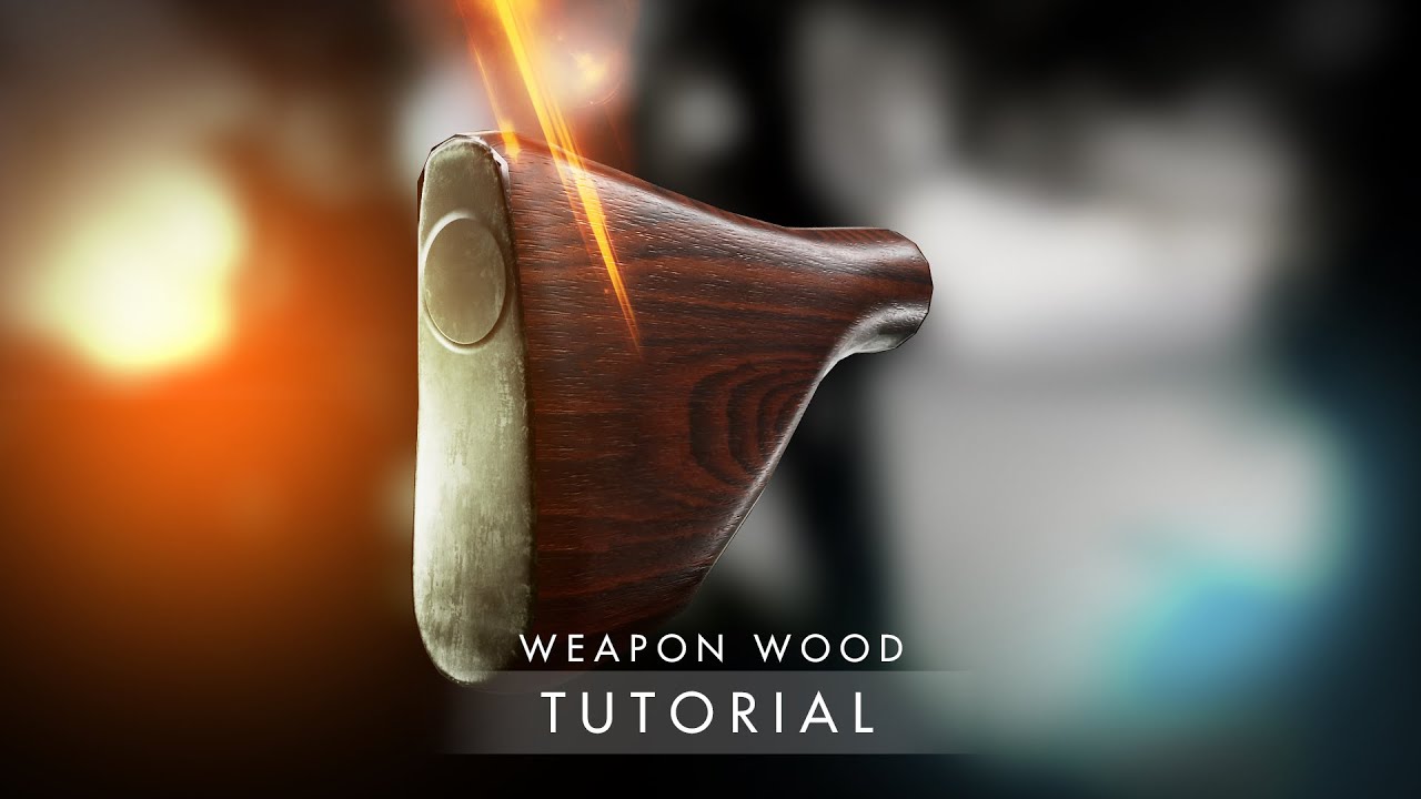 Substance Painter: Weapon wood tutorial - YouTube