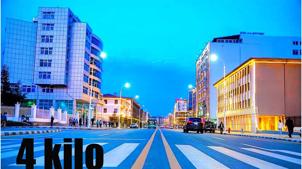 4 Kilo New Face Addis Ababa | 4 ኪሎ አዲስ አበባ | Ethiopia | 4K - YouTube