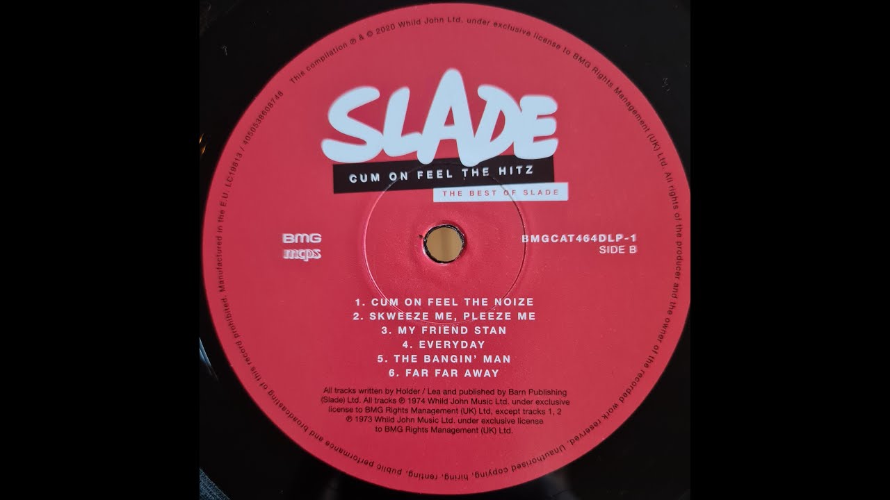 Slade - The Bangin' Man - Vinyl record - YouTube