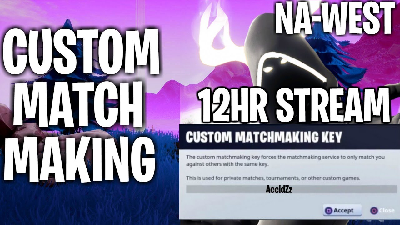 NA WEST CUSTOM MATCHMAKING SCRIMS SOLO/DUO FORTNITE LIVE | PS4,XBOX,PC ...