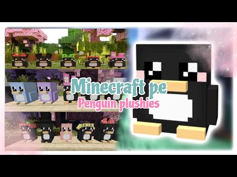 Penguin Plushies Addon for minecraft bedrock/pe 1.16/1.21+ - YouTube