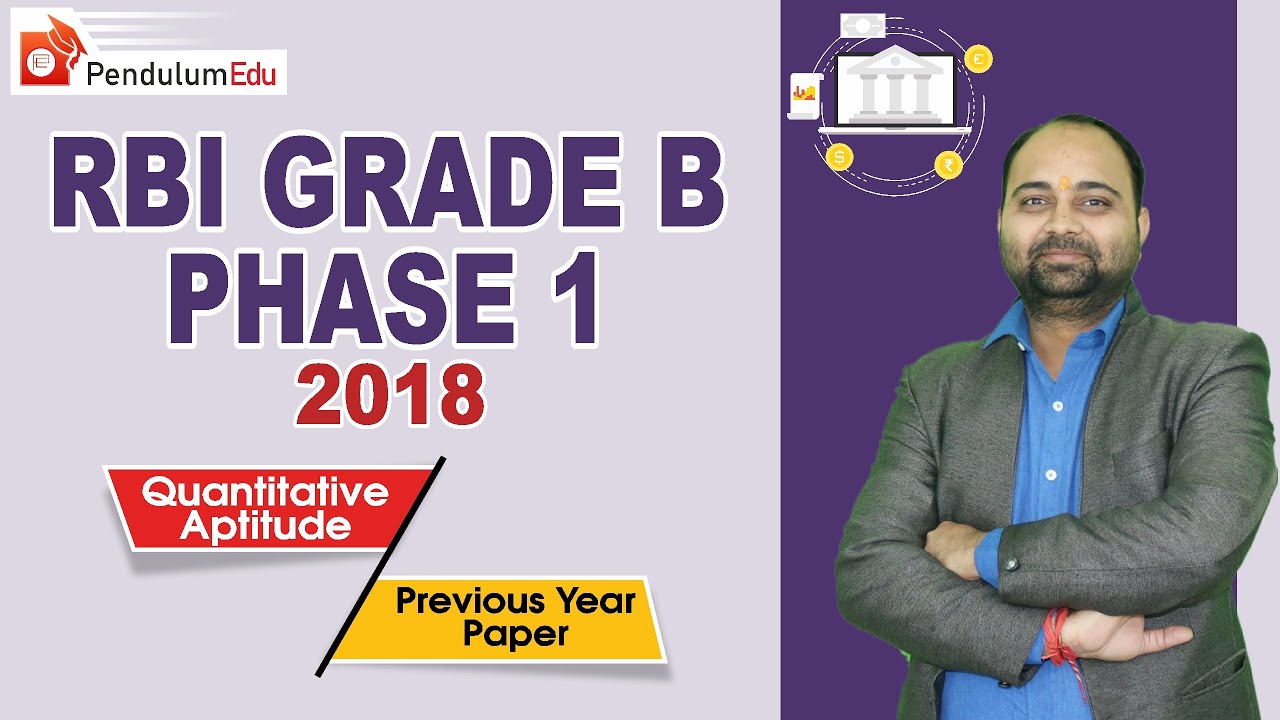 RBI Grade B Phase 1 2018 Quant PAPER SOLUTION | RBI Assistant 2018 ...