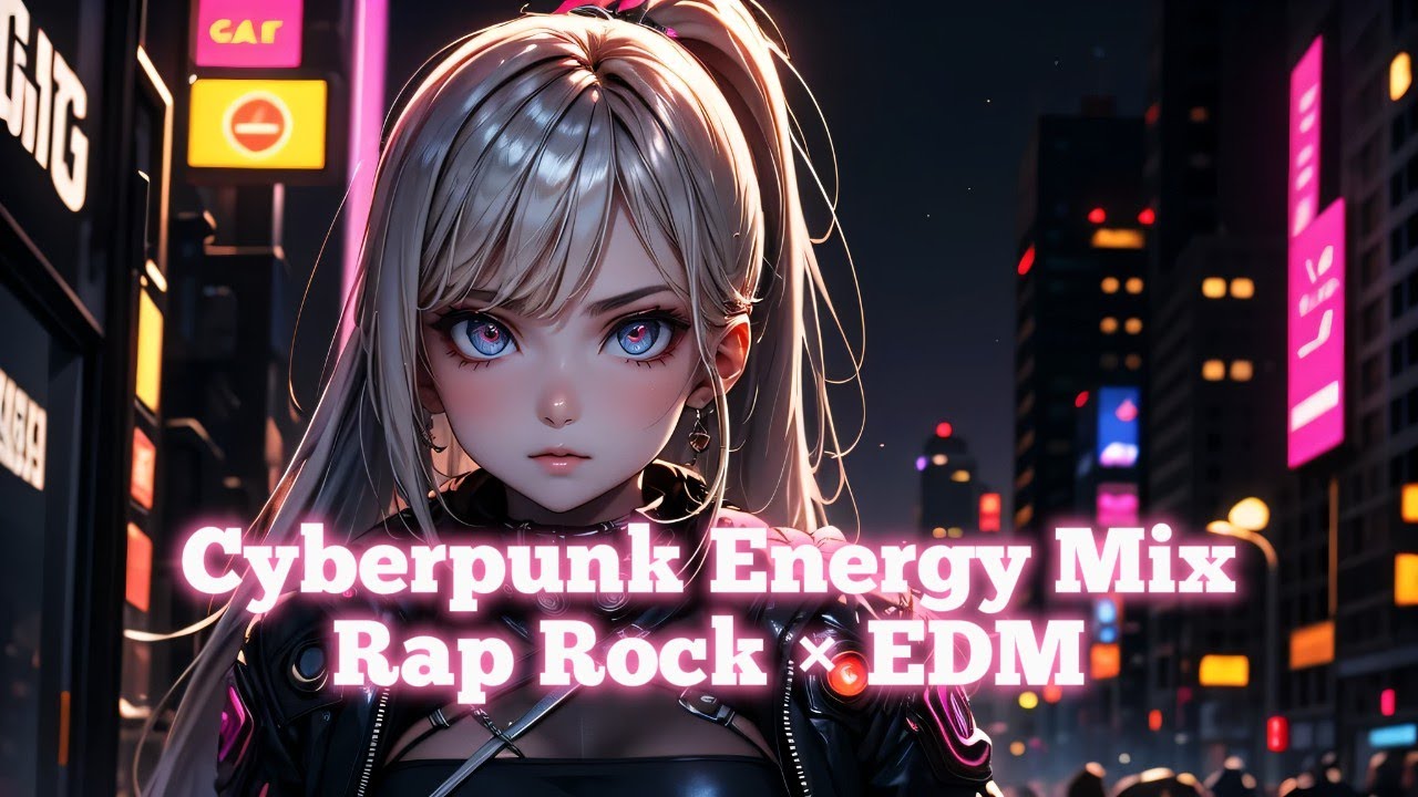 31 Minutes of High-Energy Rap Rock x EDM | Cyberpunk Workout & Drive ...