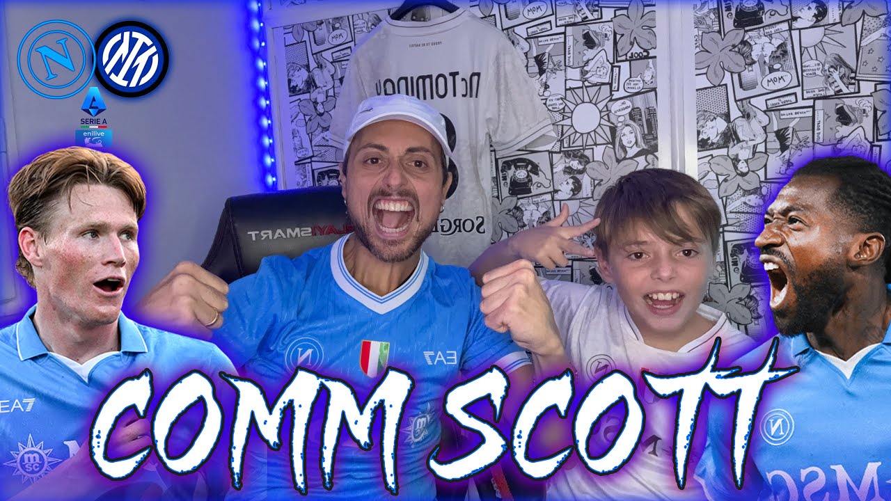 COMM’ SCOTT!!!!!!!! NAPOLI-INTER LIVE REACTION 3-1!!!!!!!! - YouTube
