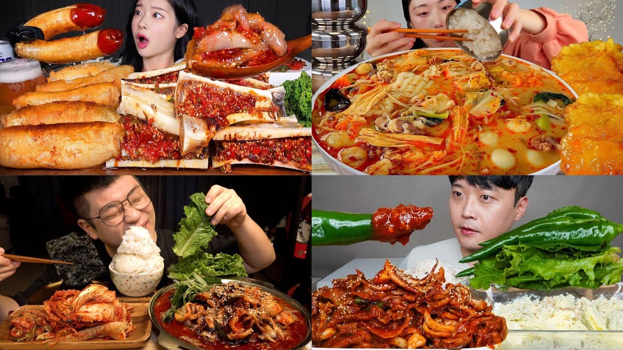 BEST *SATISFYING BIG BITES* MUKBANG ASMR COMPILATION pt.44 - YouTube