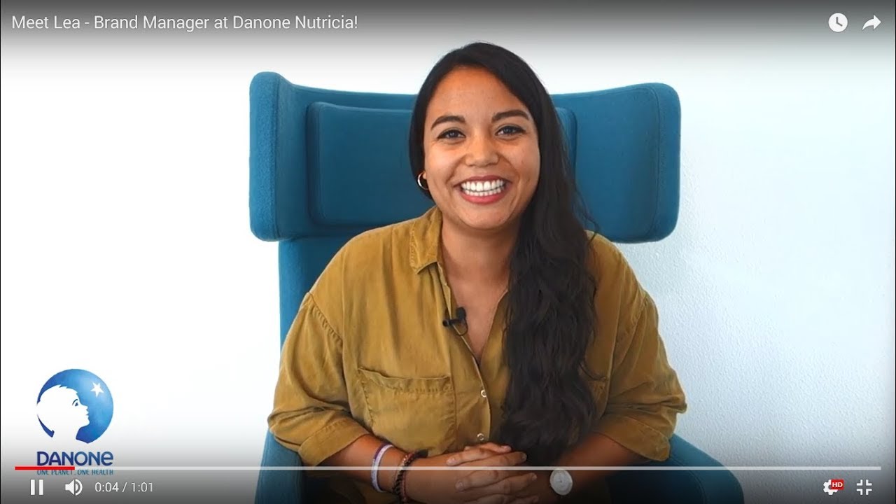 Meet Lea - Brand Manager at Danone Nutricia! - YouTube