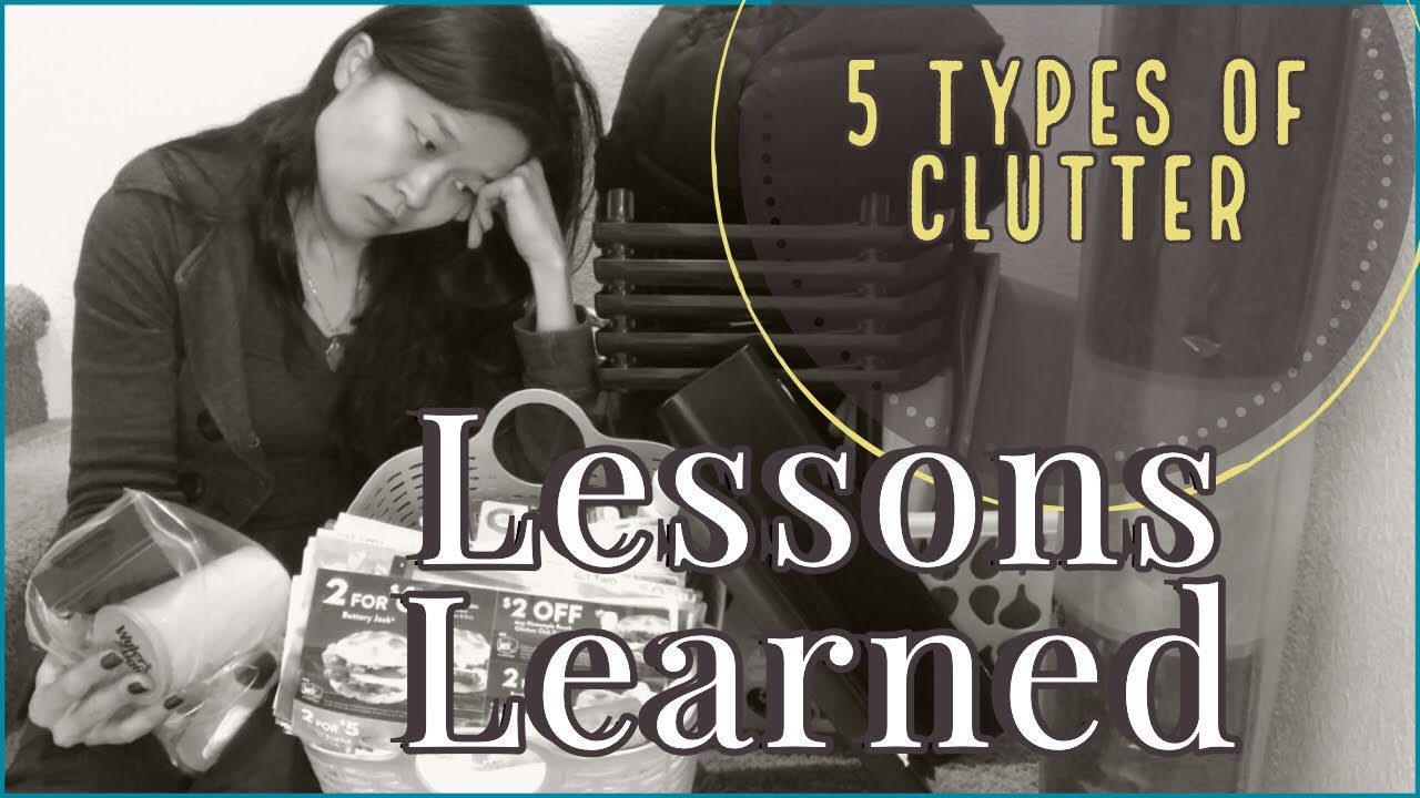 5 Types of Clutter | 2019 Decluttering Ideas | 40 Minute Decluttering ...