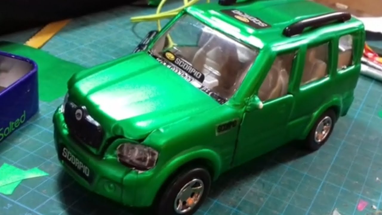 toys |Toy Scorpio vinyl wrap satin green | shinsei toy - YouTube
