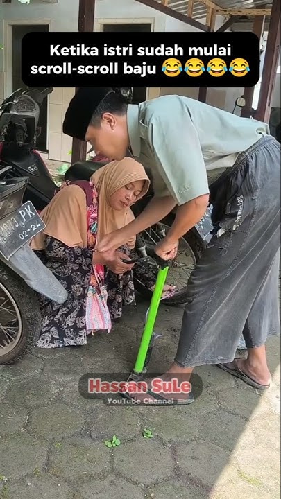 Malah salah pasang 🤦🏻😂 #hassansule #lucu #ngakak #funny - YouTube