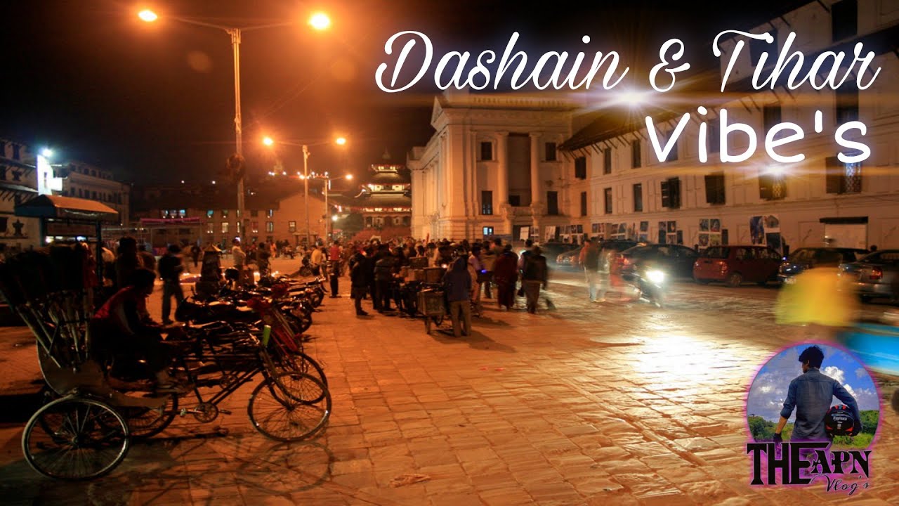 Dashain & Tihar vibes night view|| late post || The APN Vlogs - YouTube