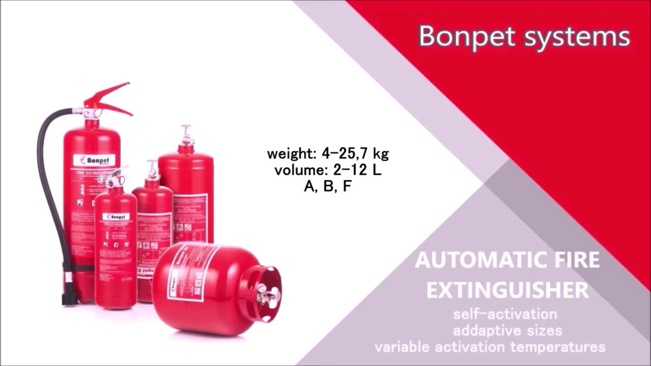 طفاية بونبت المعلقة الاتوماتيكية (BONPET Automatic Ceiling Fire ...