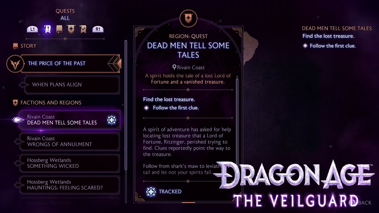 Follow from shark's maw to leviathan's tail - Follow the first clue ...