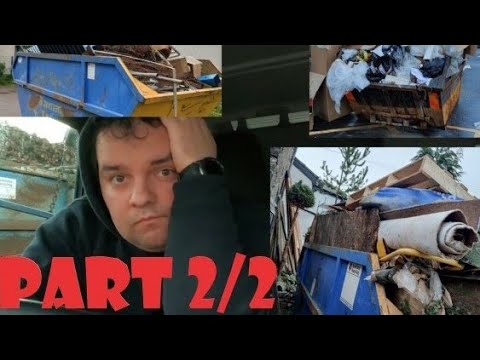 Driving a skip lorry. Is it really that bad? Part 2/2 - YouTube