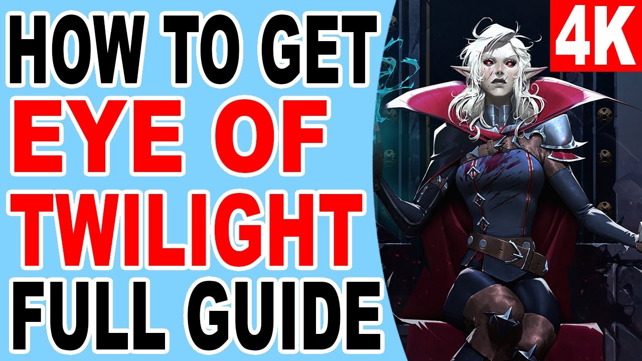 V Rising How to Get and Construct Eye of Twilight - YouTube