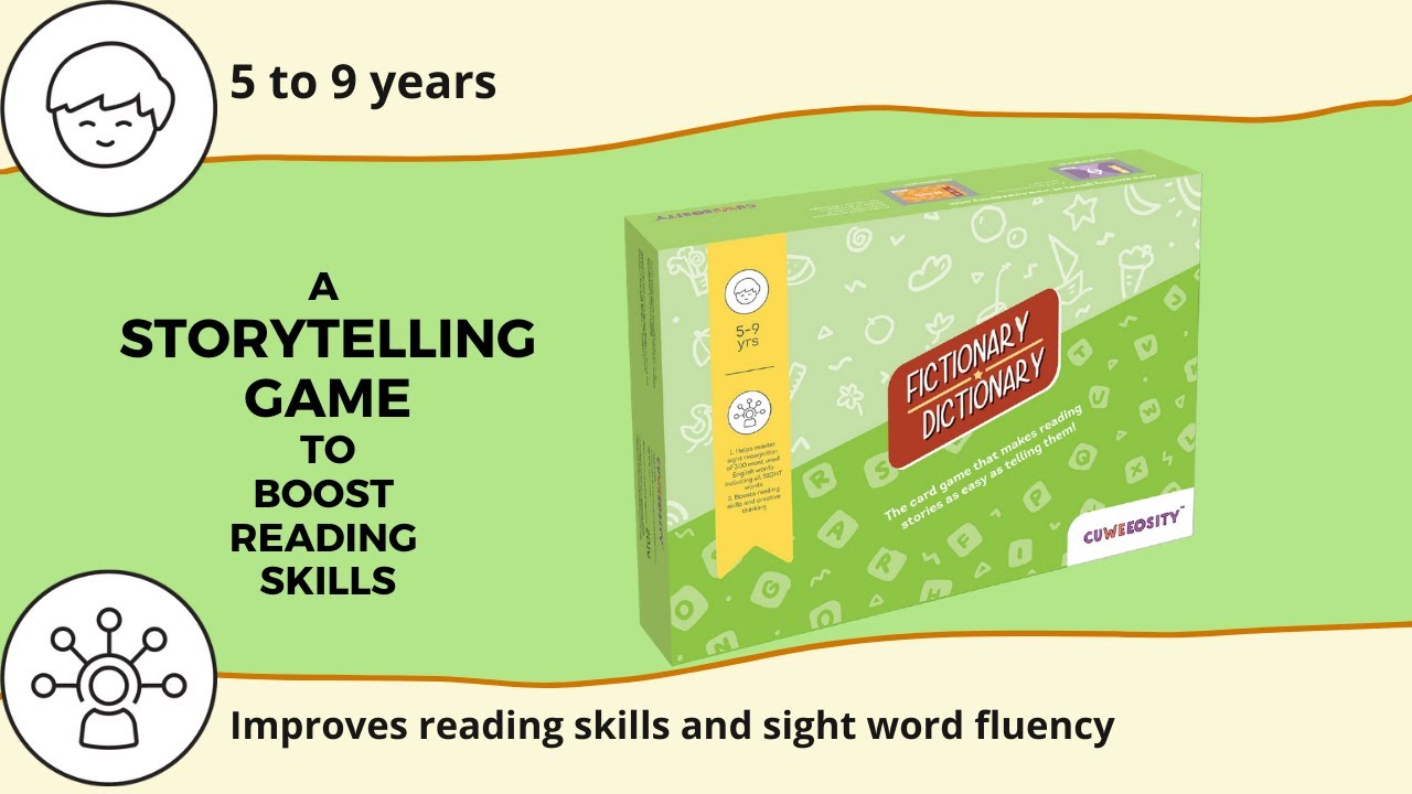 How to play Fictionary Dictionary Educational Game to develop reading ...