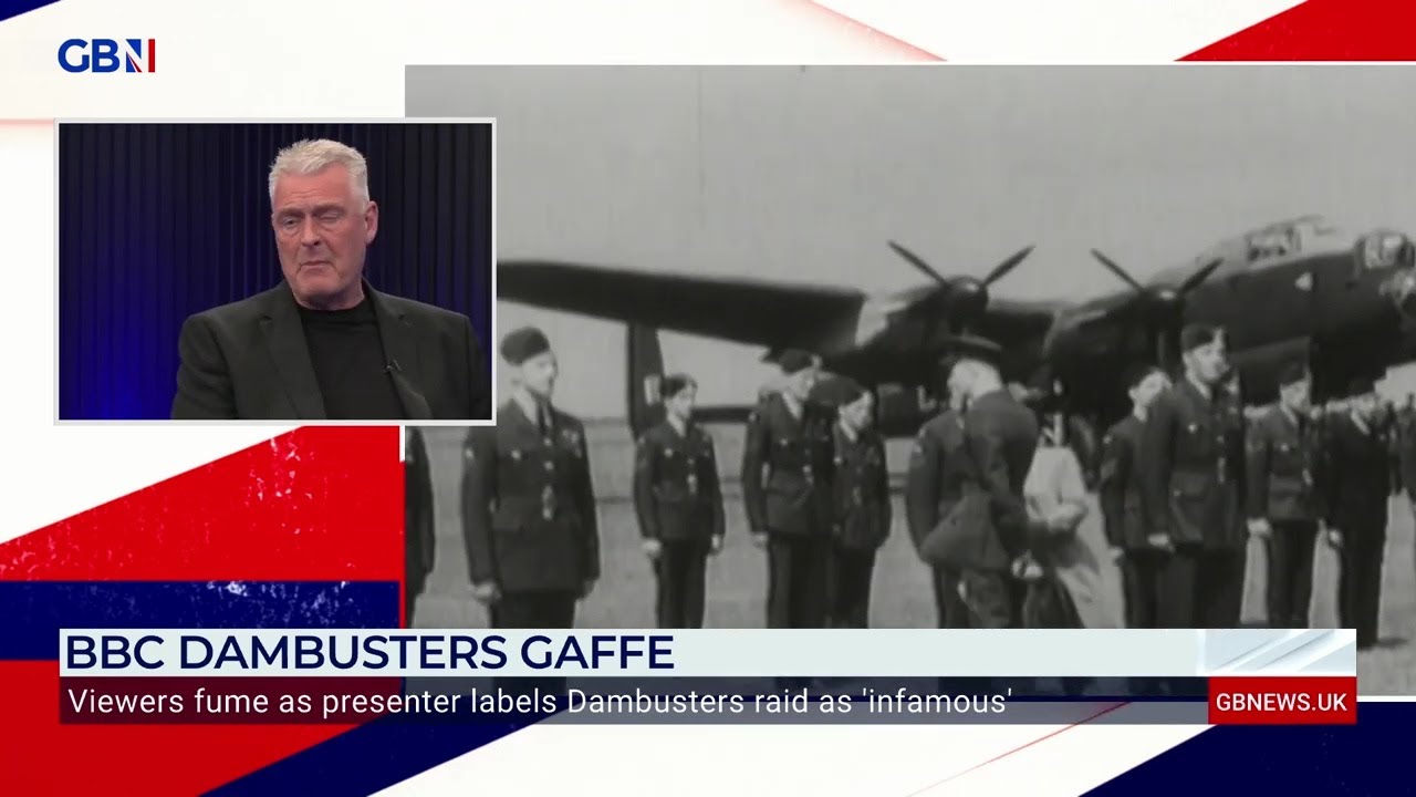 Lee Anderson MP on the BBC calling the Dambusters raid "infamous" - YouTube