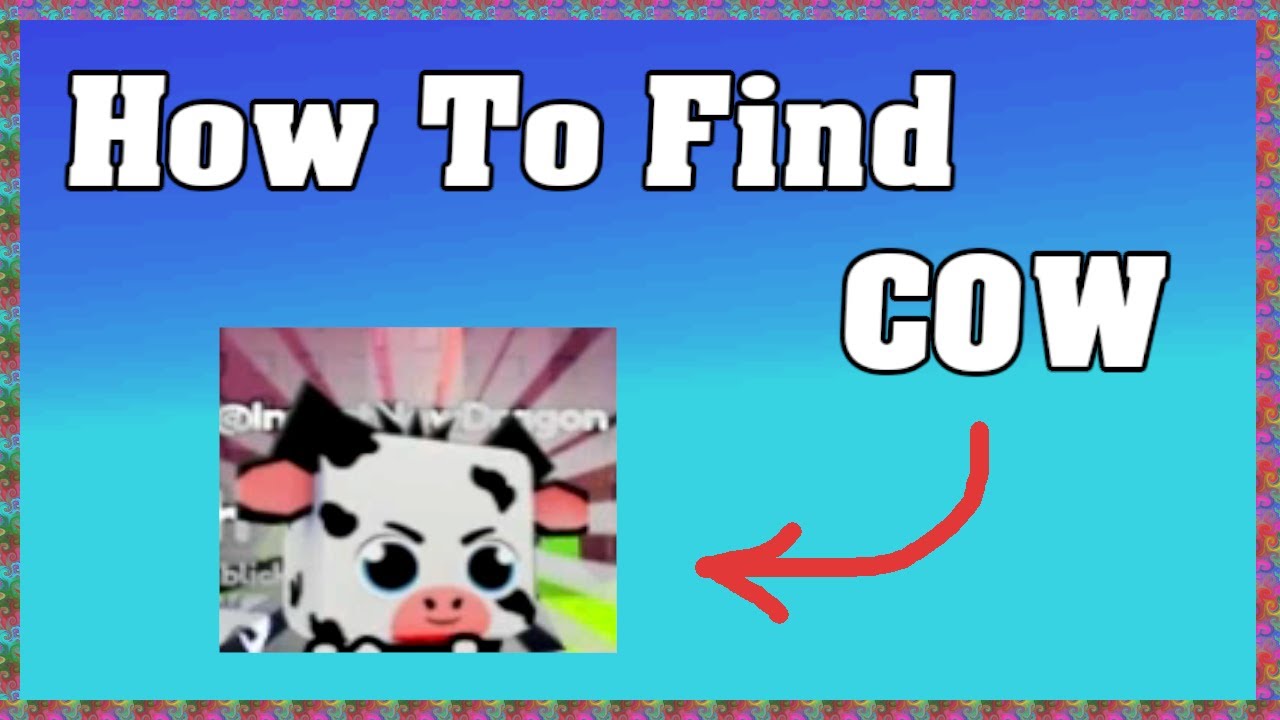 How To Find COW - FIND THE PETS ROBLOX ! 🐶 - YouTube