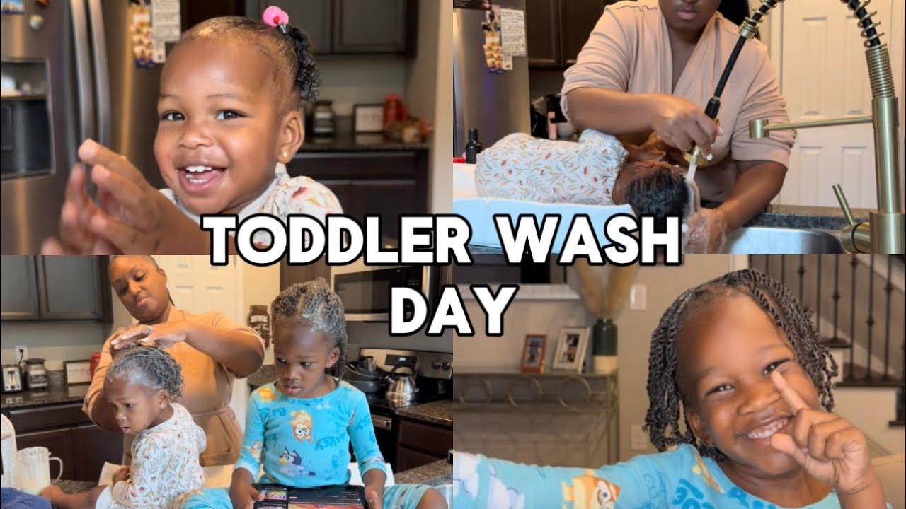 How to Properly Wash, Detangle and Style Your Kids Hair Using Kiddie ...